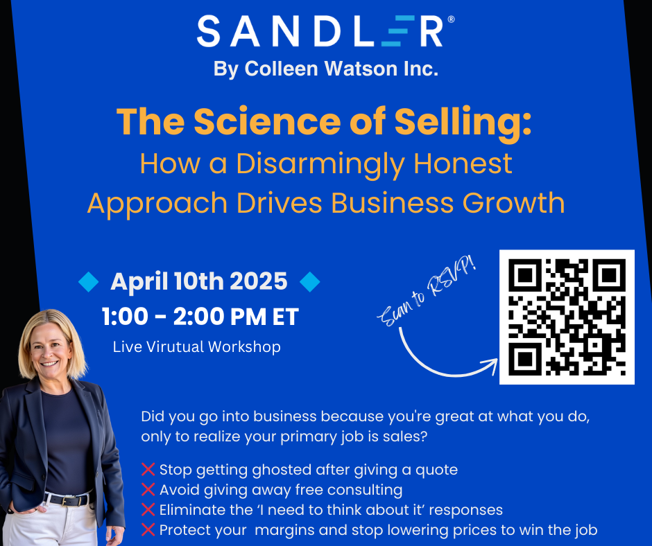 Disarmingly Honest Sales Approach: A Workshop by Colleen Watson